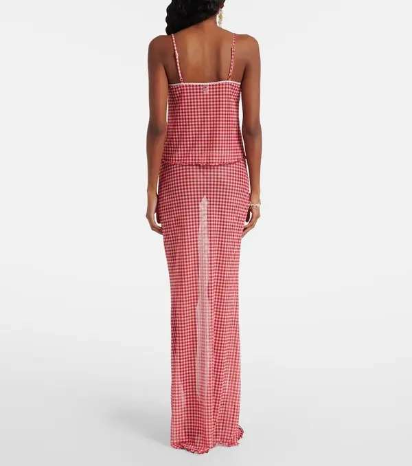BANANHOT Solay Gingham Tank Top