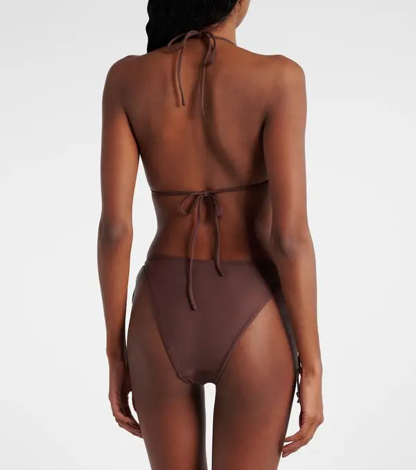 Faithfull The Brand Ada Beaded Bikini Bottoms