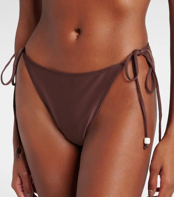 Faithfull The Brand Ada Beaded Bikini Bottoms