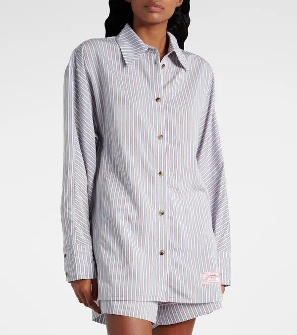 GANNI Striped Shirt
