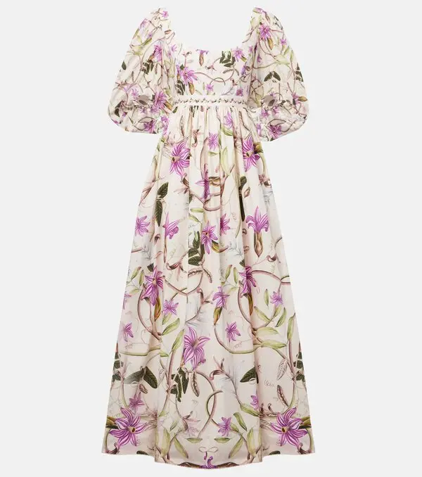 Agua Bendita Viviane Floral Maxi Dress - Multicoloured