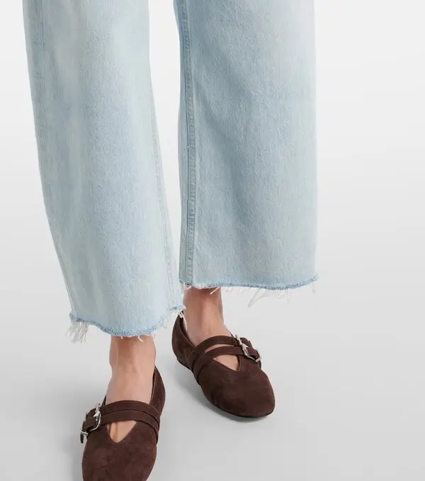Citizens Of Humanity Annina High-rise Wide-leg Jeans - Blue