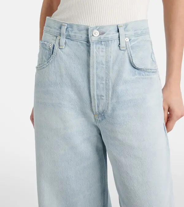 Citizens Of Humanity Annina High-rise Wide-leg Jeans - Blue