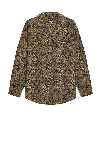 Needles One-up Shirt - Brown