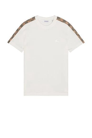 Burberry Check Tape T-shirt