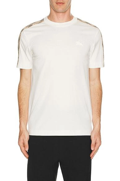 Burberry Check Tape T-shirt