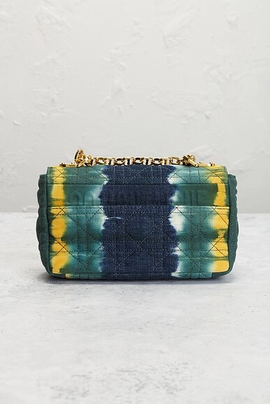 Dior Tie-dye Denim Caro Shoulder Bag
