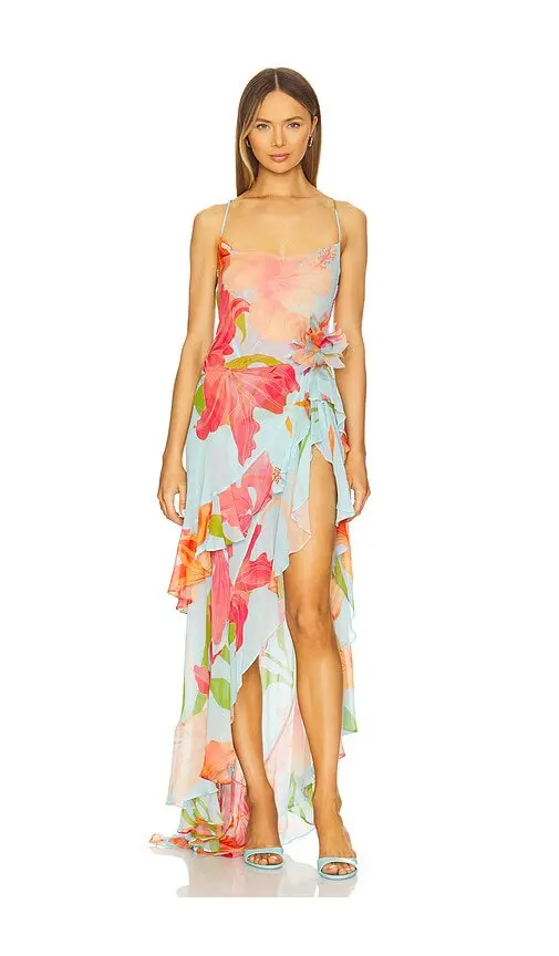 Retrofete Samara Dress In . Also - Blue