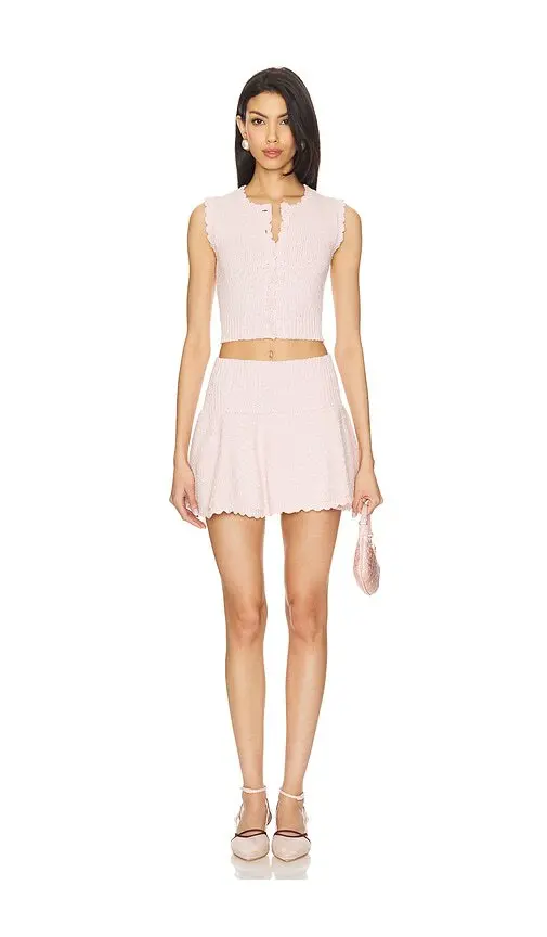 Majorelle Pippa Vest - Blush