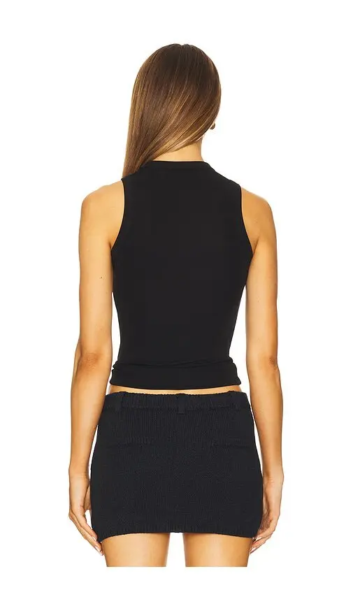 AYA MUSE Jersey High Neck Tank Top