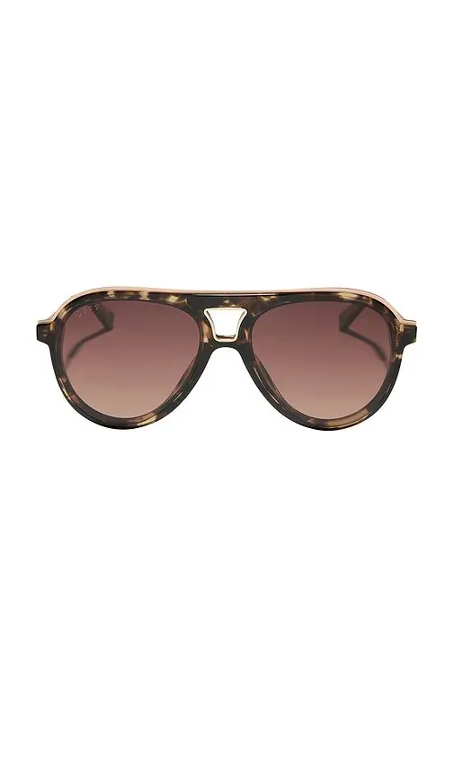 DIFF EYEWEAR Tosca Iii Sunglasses - Brown