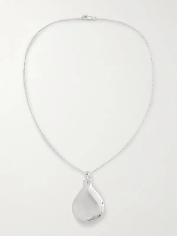SOPHIE BUHAI Perfume Necklace - Silver