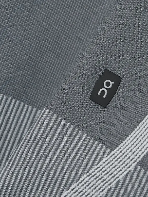 On Studio Cropped Ribbed Stretch Recycled Tank - Gray