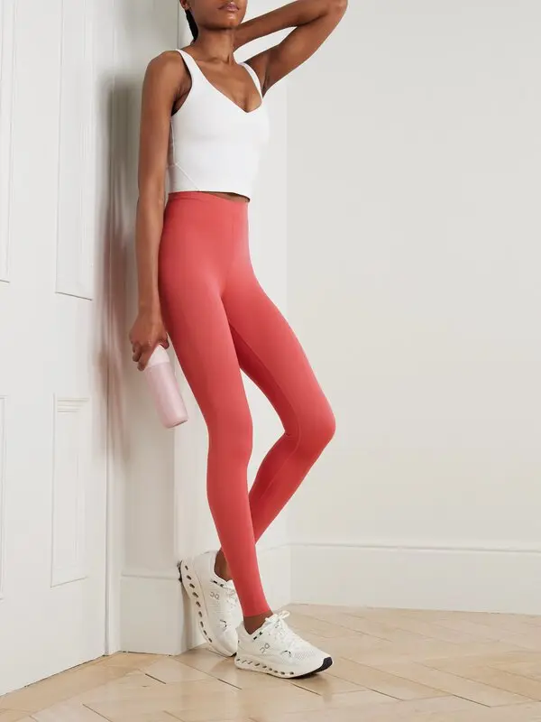 Lululemon Train Toned Leggings - Red