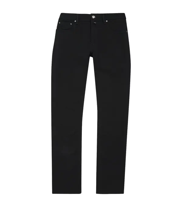 Jacob Cohen Limited Edition Crocodile Patch Slim Jeans - Black