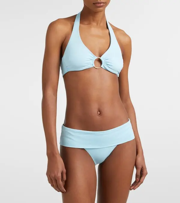 Melissa Odabash Brussels Bikini Top - Blue