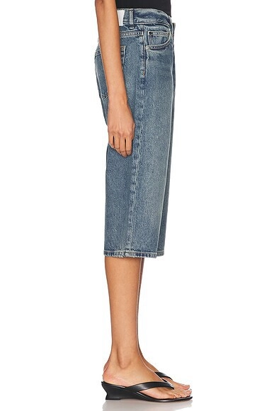 EB DENIM Adley Low Rise Loose Capri Jeans