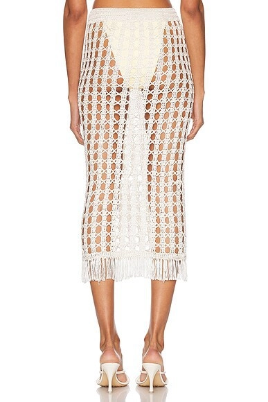 Calle Del Mar Crochet Skirt
