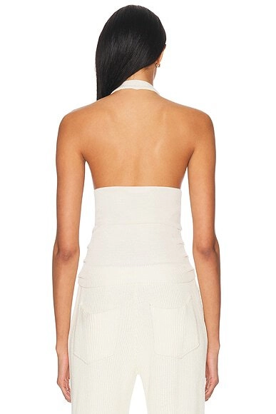 AYA MUSE Halter Knit Top