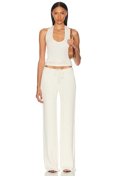 AYA MUSE Halter Knit Top