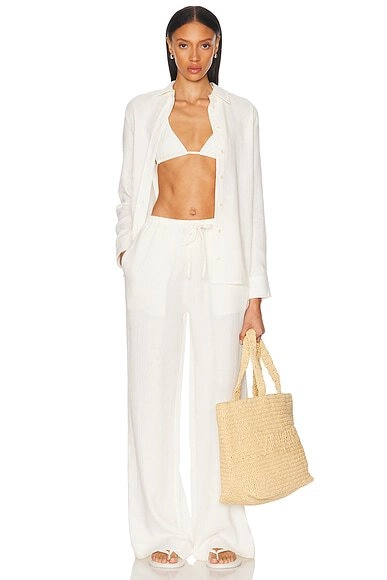 Eterne Isla Bikini Top - Ivory