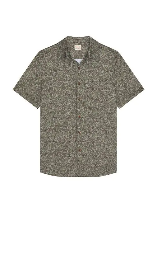 Faherty Brand Short Sleeve Hermosa Shirt In . Also