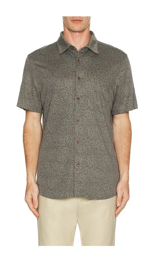 Faherty Brand Short Sleeve Hermosa Shirt In . Also