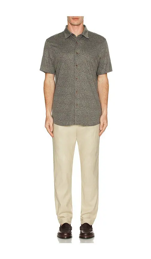 Faherty Brand Short Sleeve Hermosa Shirt In . Also