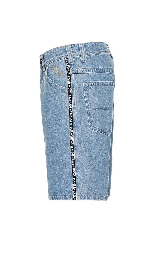 Abrand Denim X Rip Curl Larry Tape Baggy Short