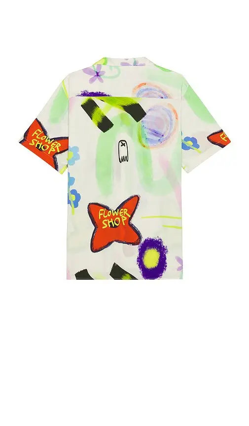 Oas Flower Shop Viscose Shirt In . Also - Multi