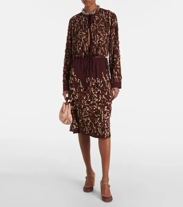 GIANVITO ROSSI Françoise 85 Suede-trimmed Slingback Pumps