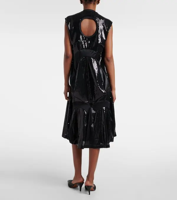 Junya Watanabe Sequined Midi Dress