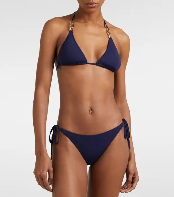 Melissa Odabash Chain-detail Bikini Top