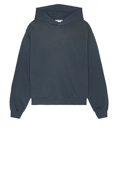 Acne Studios Hooded Terry Sweatshirt - Deep Blue