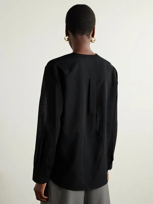 Theory Wool-blend Blouse