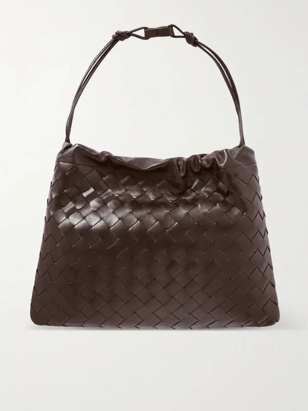 Bottega Veneta Intrecciato Leather Pouch