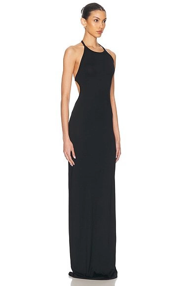 Eterne Vivian Halter Maxi Dress