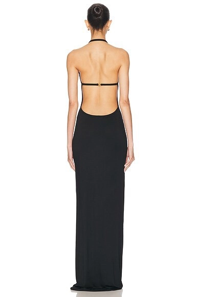 Eterne Vivian Halter Maxi Dress