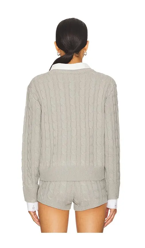 Lioness Coastal Cable Knit Pullover