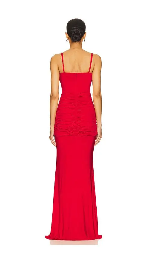 LOVERS AND FRIENDS Emmy Maxi Dress - Red