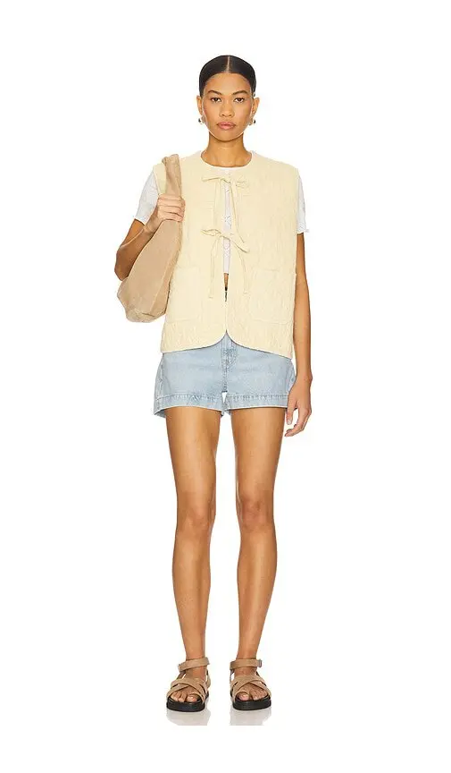 SEVENTY + MOCHI Aria Quilted Vest