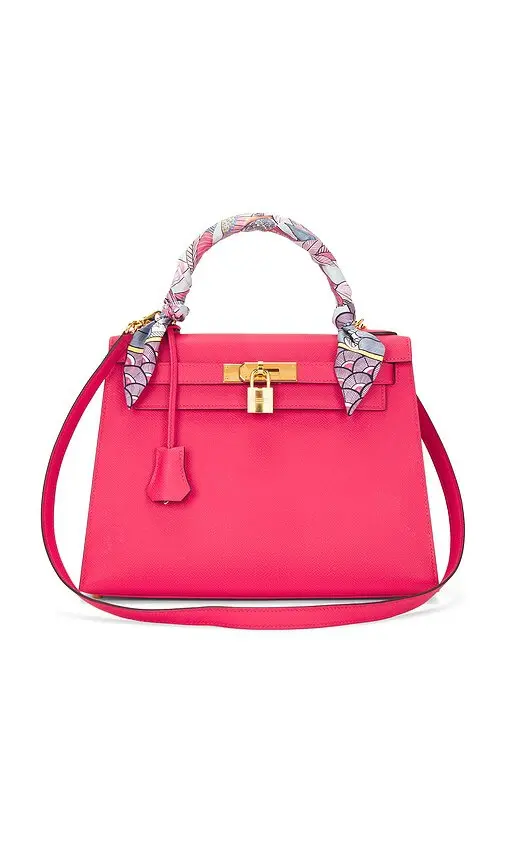 FWRD RENEW Hermes Epsom Kelly 28 Handbag - Fuchsia