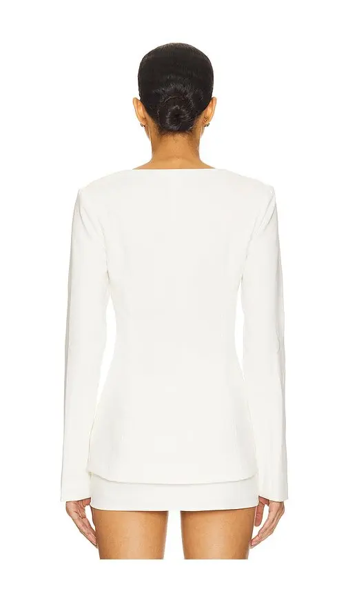 ALL THE WAYS Arielle Blazer - White