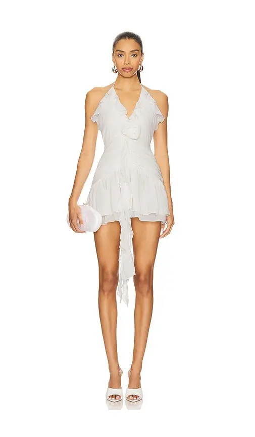 RUNAWAY THE LABEL Zelie Mini Dress - White