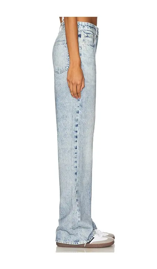 Rag & Bone Miramar Shea High Rise Full Relaxed Jeans - Denim-light