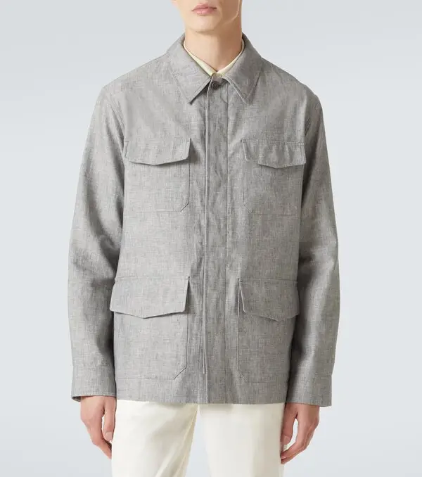 Dunhill Linen Field Jacket