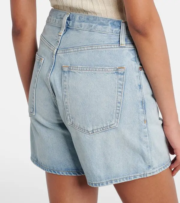 AGOLDE V-waist Bermuda Shorts