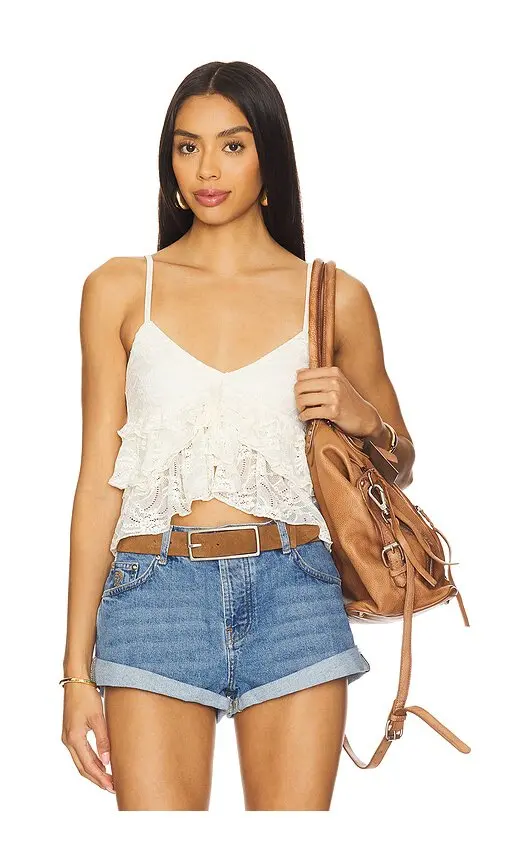 MORE TO COME Marisol Cami Top - Ivory
