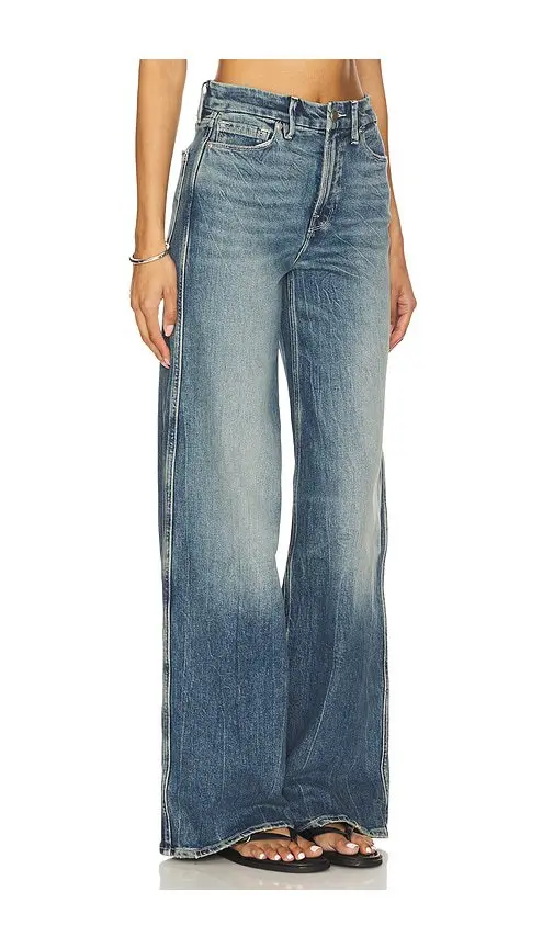 Good American Good Skate Wide Jeans