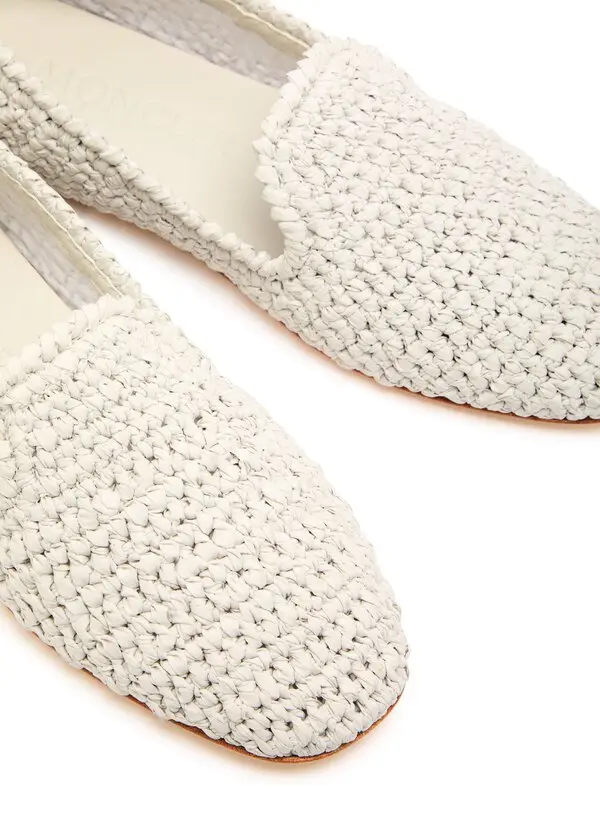 Moncler Weaver Woven Loafers - Natural